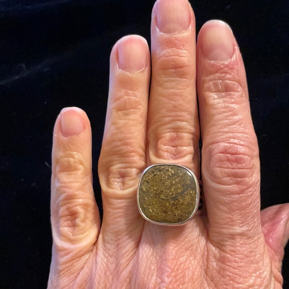 Silpada | Jewelry | Silpada Sterling Silver And Bronzite Ring | Poshmark